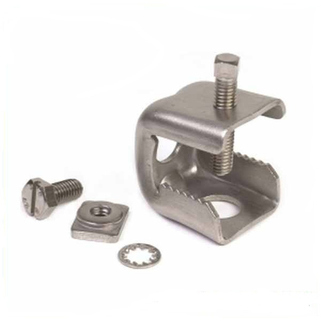 Universal angle adapters, 3/4" hole for snap-in hangers with one insert for conversion to a 3/8 ...