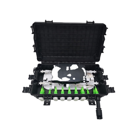 IP65 Outdoor FTTH 16ports Fiber Optic Splitter Distribution Box ...